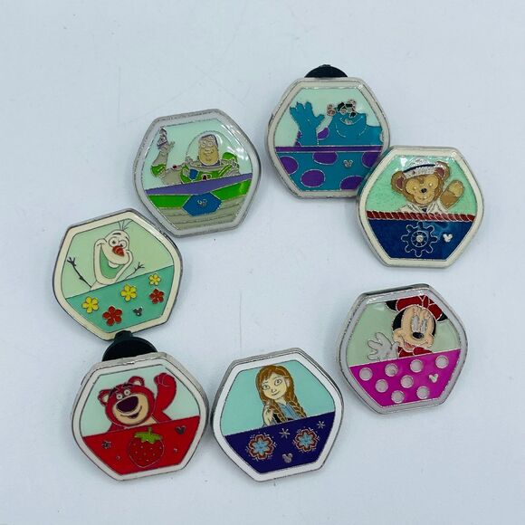 Disney | Other | 7 Hong Kong Disney Pixar Hidden Mickey Ferris Wheel ...